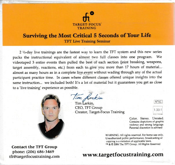Target-Focus Training: Surviving The Most Critical 5 Seconds Of Your L ...