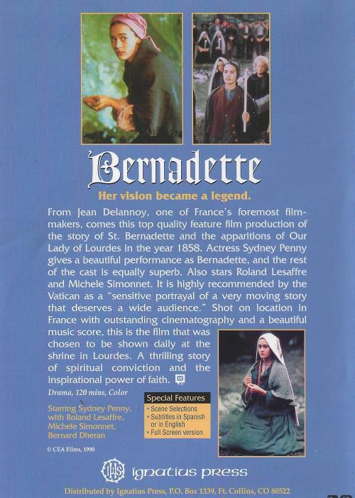 Bernadette: Her Vision Became A Legend – NeverDieMedia