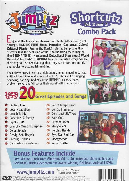 The Jumpitz: Shortcutz Combo Pack Vol. 2 & 3 Signed 2-Disc Set ...