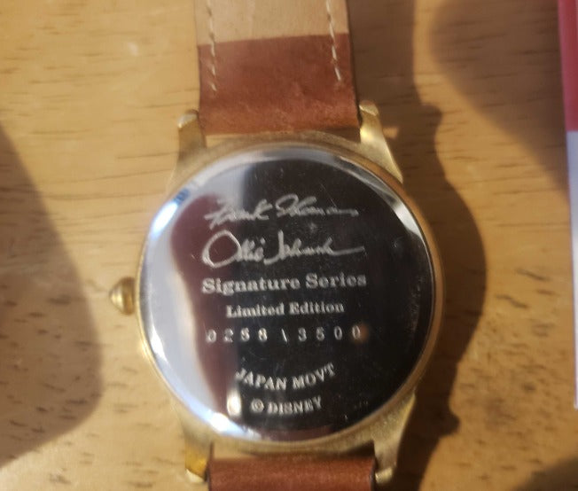 Frank Thomas & Ollie Johnston: Disney's Captain Hook Watch – NeverDieMedia