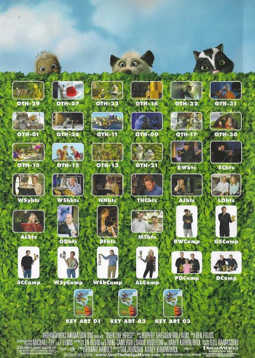Over The Hedge CD Press Kit w/ Booklet – NeverDieMedia