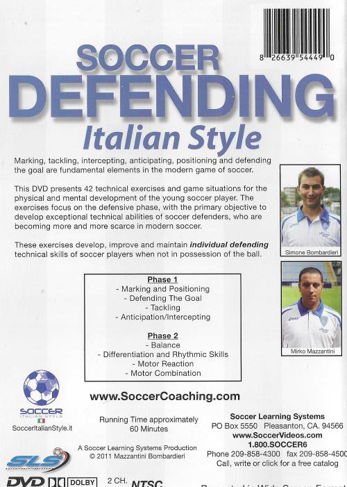 Soccer Defending: Italian Style – NeverDieMedia