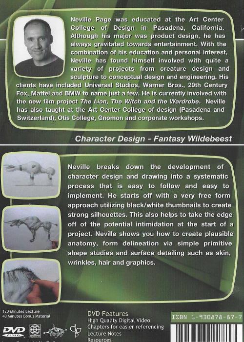 The Techniques Of Neville Page: Character Design: Fantasy Wildebeest V ...