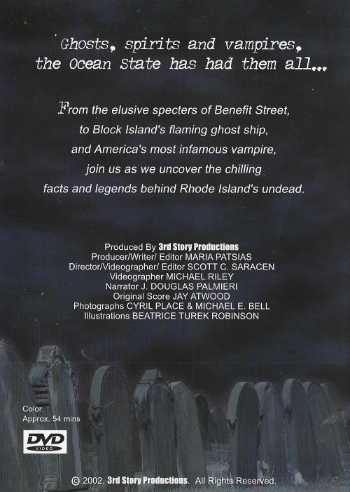 Ghost & Vampire Legends Of Rhode Island – NeverDieMedia