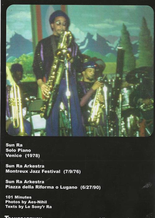 Sun Ra / Solo Piano - Sun Ra Arkestra / Montreux And Lugano Vol. 3 ...