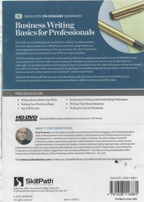 Business Writing Basics For Professionals – NeverDieMedia