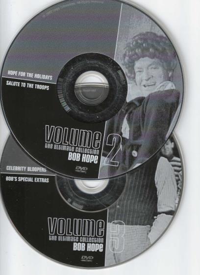 The Ultimate Collection: Bob Hope Vol 2 & 3 2-Disc Set w/ No Artwork – NeverDieMedia