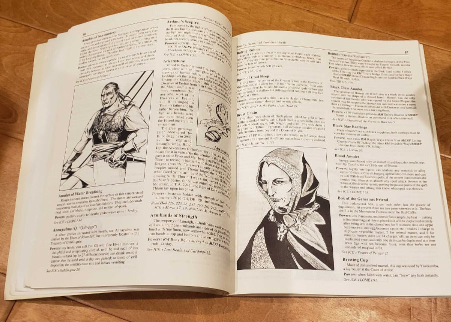 Treasures Of Middle-Earth: A Compendium Of Magic Items #8006 ...