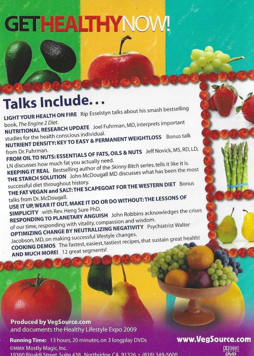 Get Healthy Now! Special 3-Disc Set – NeverDieMedia