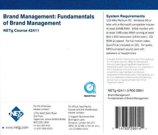 Business And Professional Development: Brand Management: Fundamentals ...