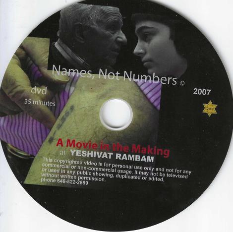 Names, Not Numbers w/ No Artwork – NeverDieMedia