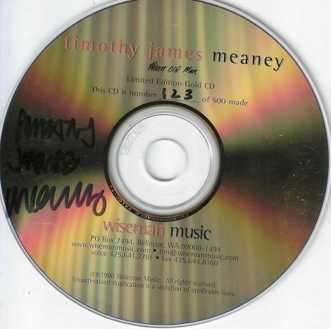 Timothy James Meaney: Mean Old Man Limited Edition Gold Signed w/ Fron ...