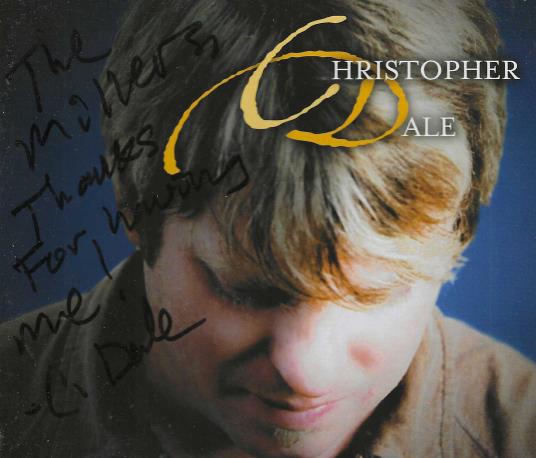Christopher Dale: Christopher Dale Signed – NeverDieMedia