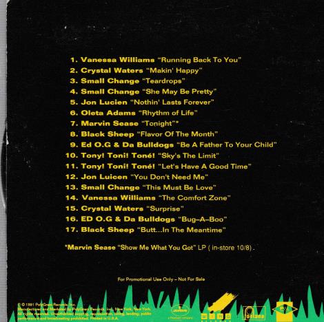 Jack The Rapper CD Sampler: Family Affair '91 Promo – NeverDieMedia