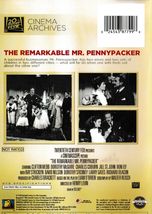 The Remarkable Mr. Pennypacker – NeverDieMedia