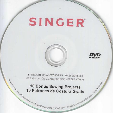 Singer: 10 Bonus Sewing Projects w/ No Artwork – NeverDieMedia