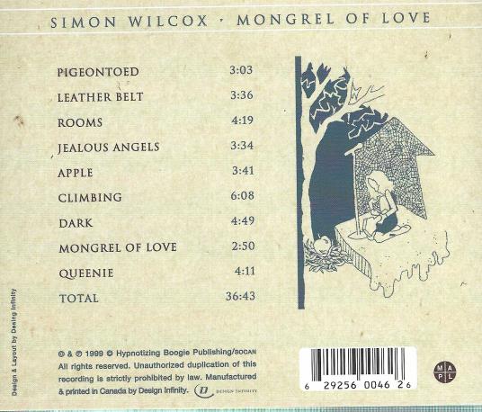 Simon Wilcox: Mongrel Of Love – NeverDieMedia