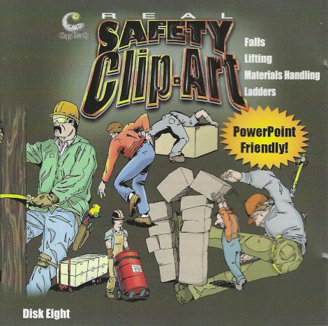 Real Safety Clip-Art: Slips, Lifting, Materials Handling, Ladders Vol ...