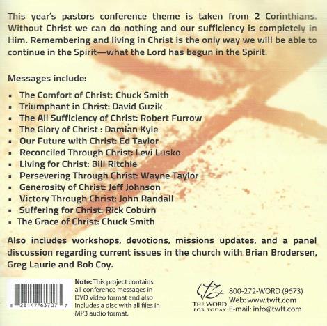 Calvary Chapel Senior Pastors Conference: Christ The Heart Of The Mini ...