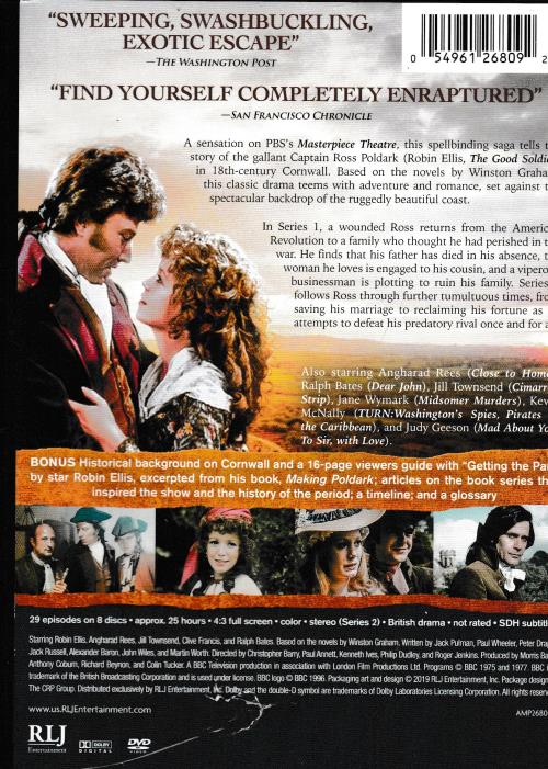 Poldark: The Complete Collection 2019 8-Disc Set – NeverDieMedia