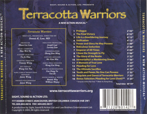 Terracotta Warriors: A New Action Musical – NeverDieMedia