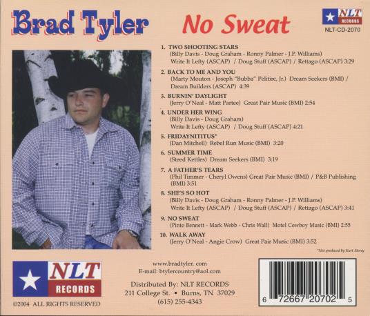 Brad Tyler: No Sweat – NeverDieMedia