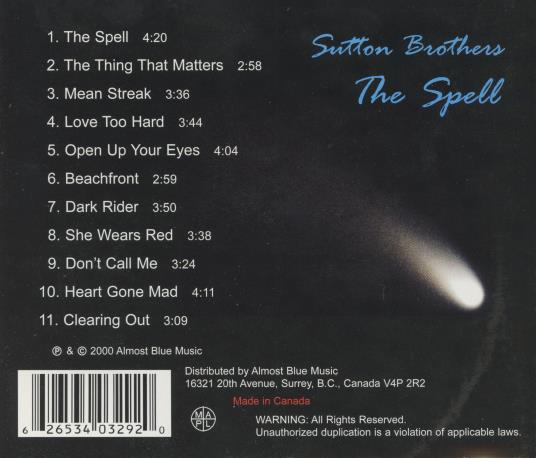 Sutton Brothers: The Spell – NeverDieMedia