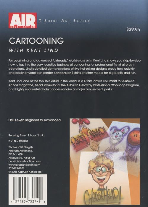 Cartooning With Kent Lind – NeverDieMedia