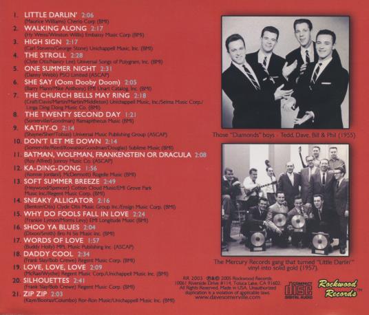 The Diamonds Featuring Dave Somerville: 21 Carats Signed – NeverDieMedia