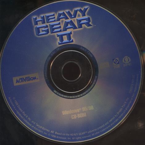 Heavy Gear II Soundtrack w/ No Artwork – NeverDieMedia