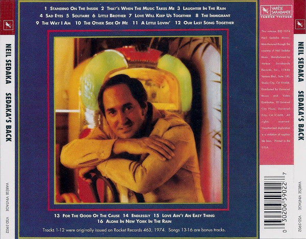 Neil Sedaka: Sedaka's Back – NeverDieMedia