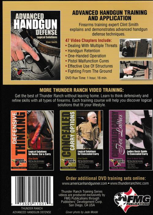 Advanced Handgun Defense: Logical Solutions – NeverDieMedia