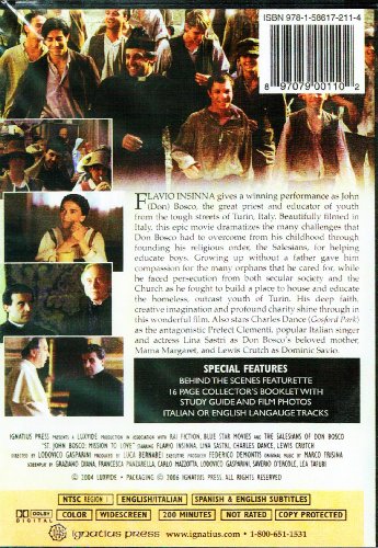 Saint John Bosco: Mission To Love w/ Booklet – NeverDieMedia