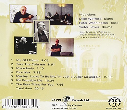 Mike Wofford Trio: Live At Athenaeum Jazz Signed Hybrid SACD ...