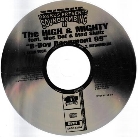 The High & Mighty: B-Boy Document 99 – NeverDieMedia