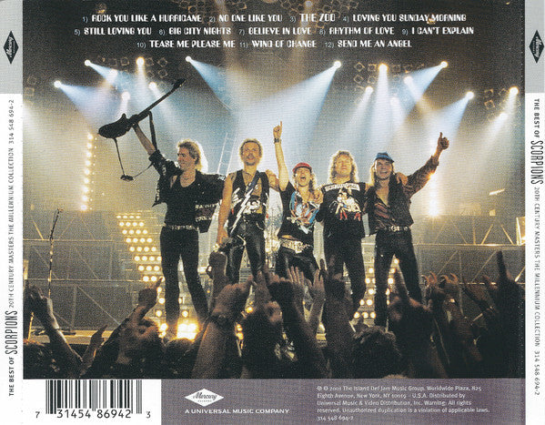 Scorpions: The Best Of Scorpions: The Millennium Collection – NeverDieMedia