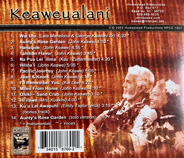 John Keawe: Keaweualani Autographed – NeverDieMedia