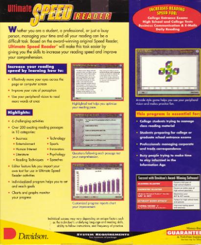 Ultimate Speed Reader – NeverDieMedia