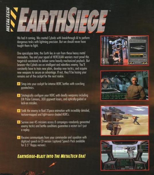 Metaltech: Earthsiege – NeverDieMedia