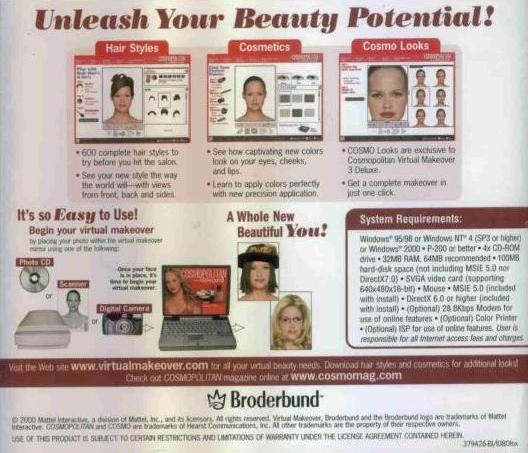 Cosmopolitan Virtual Makeover 3 Deluxe – NeverDieMedia