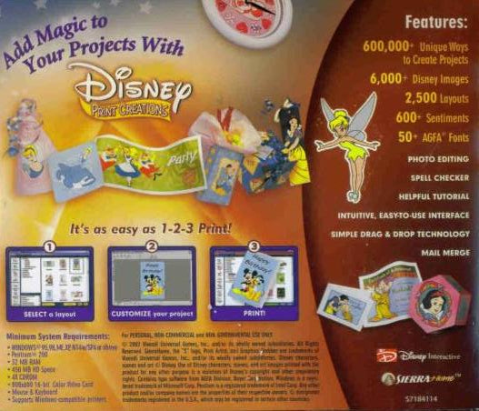 Disney's Print Creations: Collection 1 – NeverDieMedia