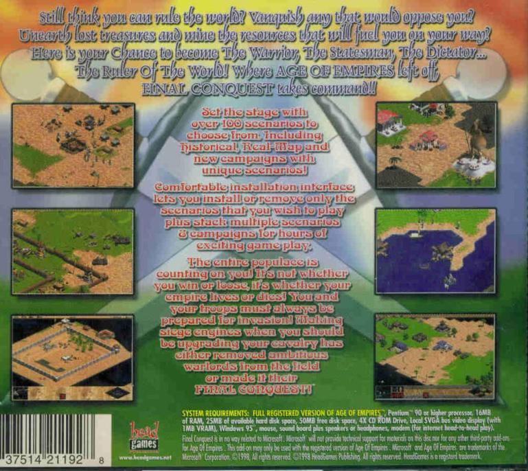 Age Of Empires: Final Conquest – NeverDieMedia