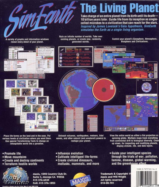 SimEarth – NeverDieMedia