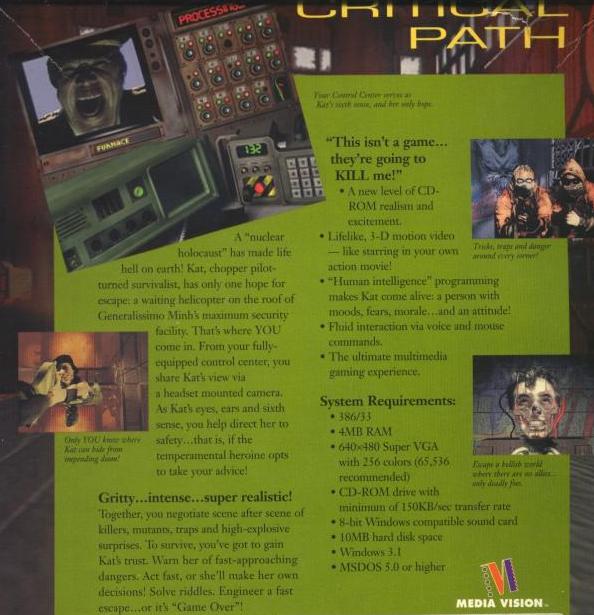 Critical Path – NeverDieMedia